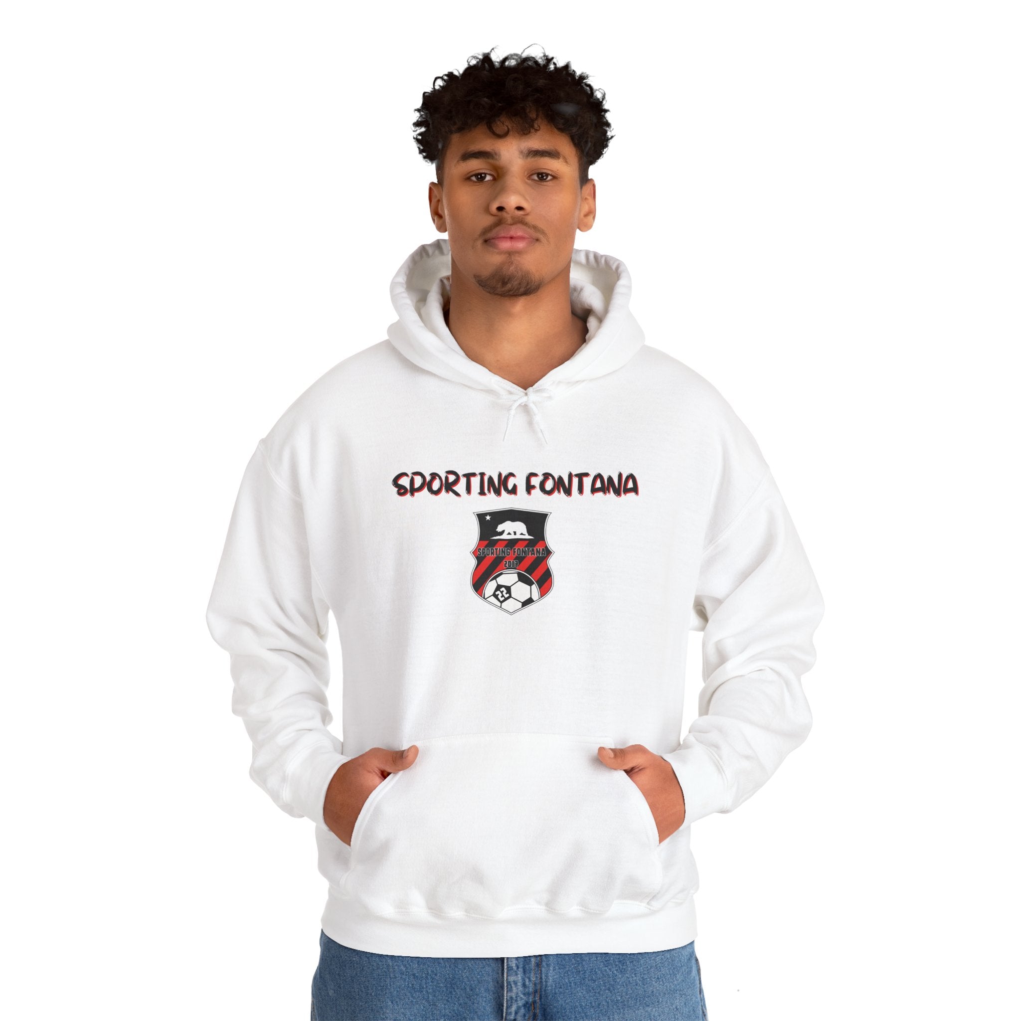 Sporting Fontana Sketch Hoodie | Custom Athletics