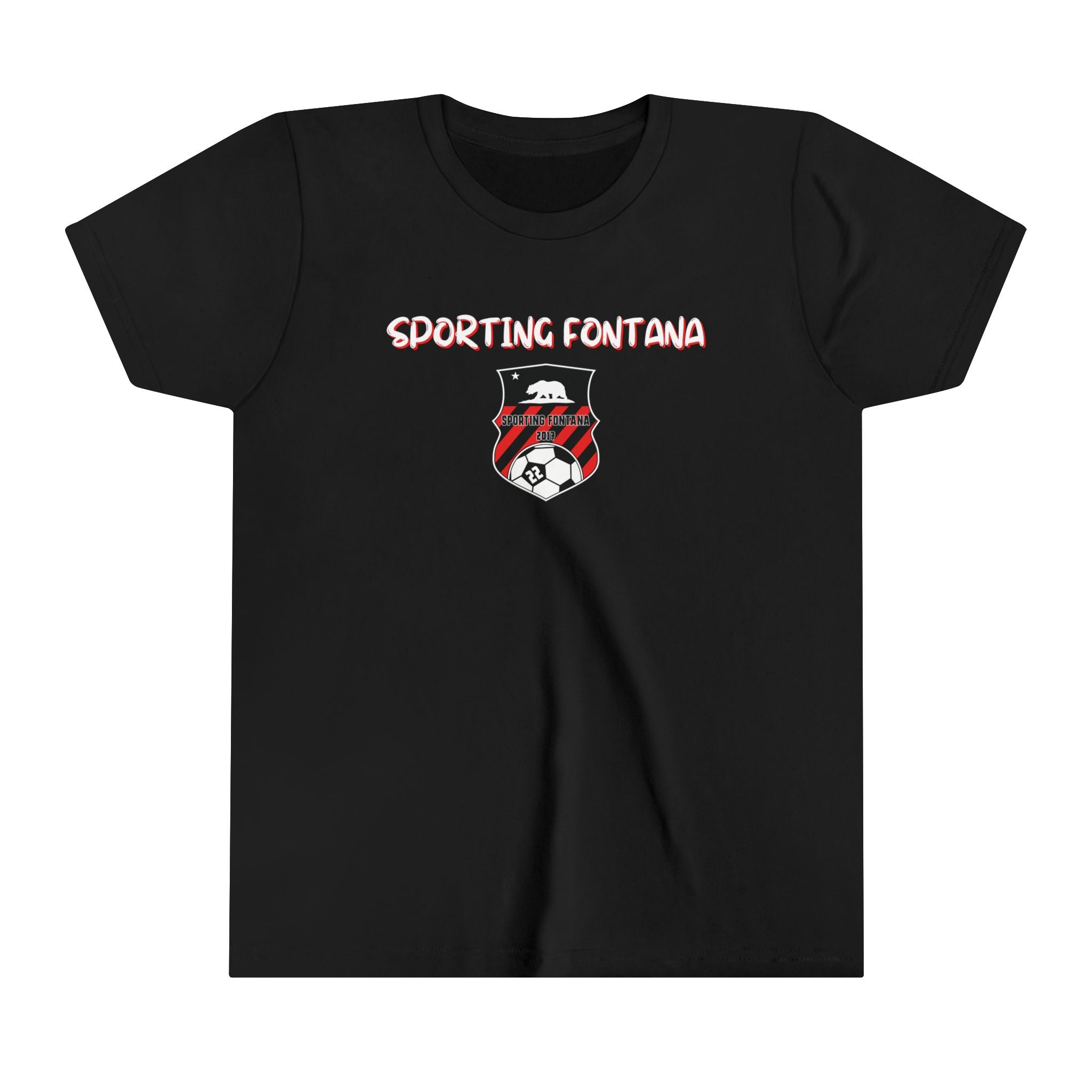 Sporting Fontana Sketch Kids Tee | Custom Athletics